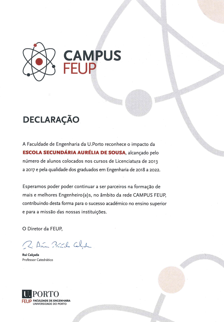 Campus FEUP – Agrupamento de Escolas Aurélia de Sousa